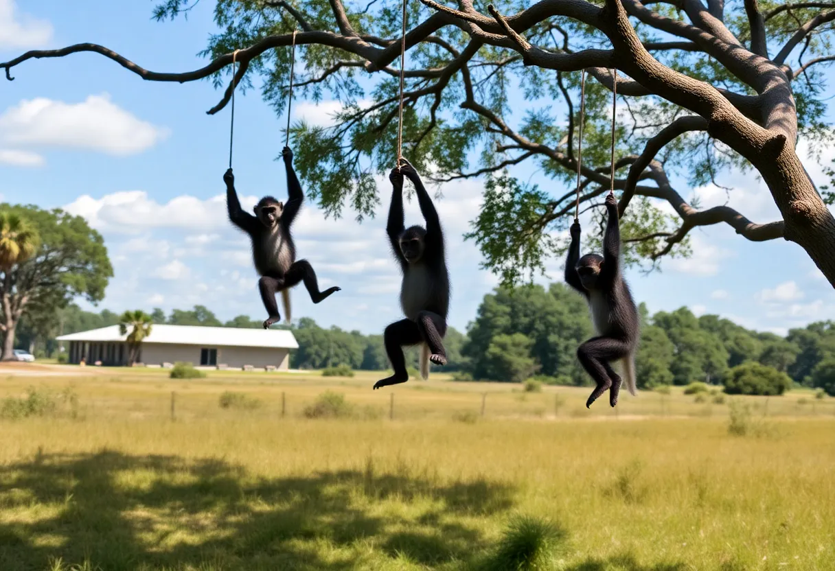 Monkeys Escape from Research Facility in South Carolina